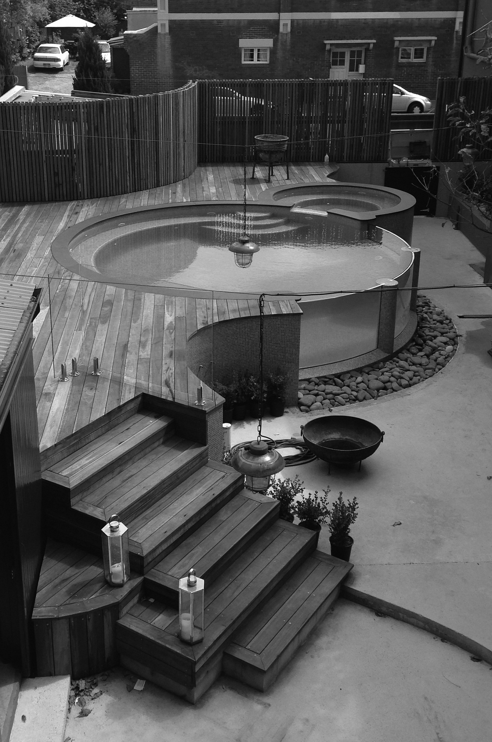 Petersham Fire Station Courtyard | Hobbs Jamieson Architecture